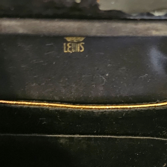 Lewis Vintage | Bags | Authentic 95s Vintage Lewis Black Patent Leather ...